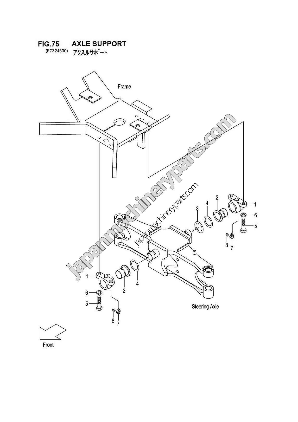 Parts for TCM FD20/FD25