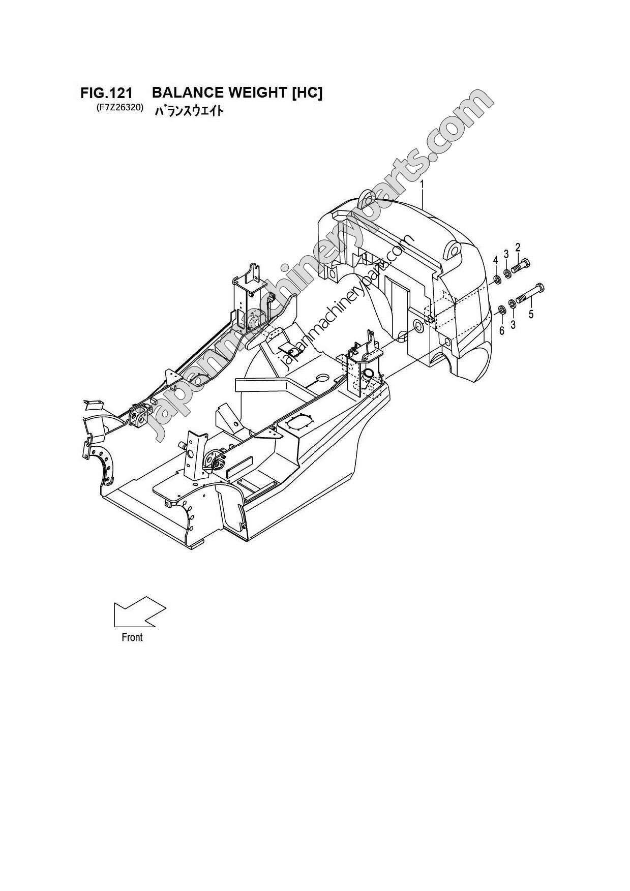 Parts for TCM FD20/FD25
