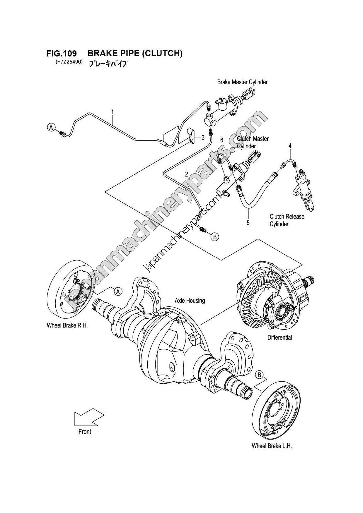 Parts for TCM FD20/FD25