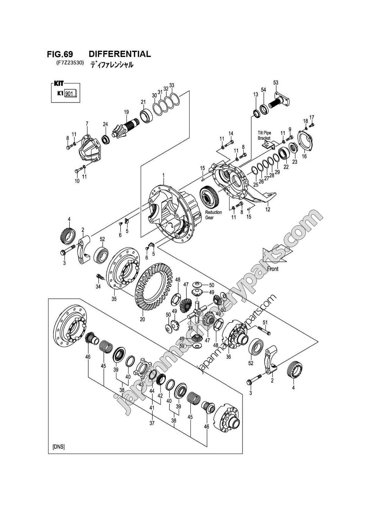 Parts for TCM FD20/FD25