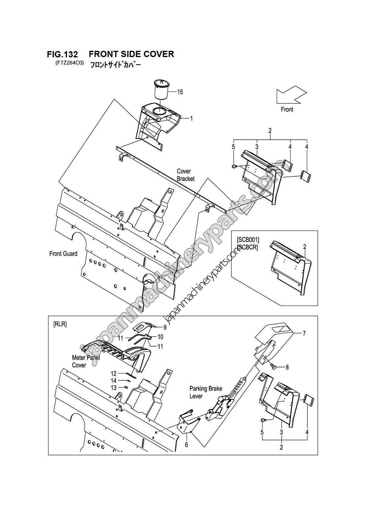 Parts for TCM FD20/FD25