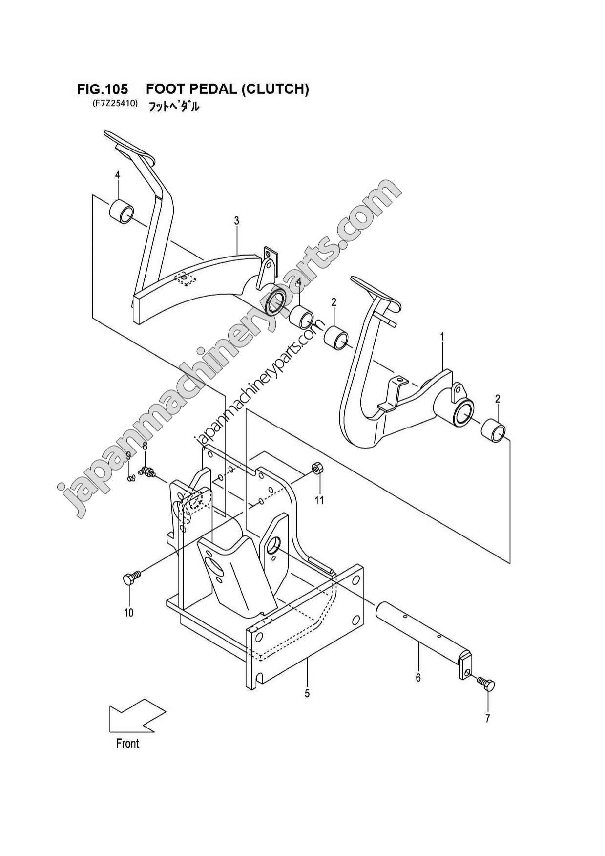 Parts for TCM FD20/FD25