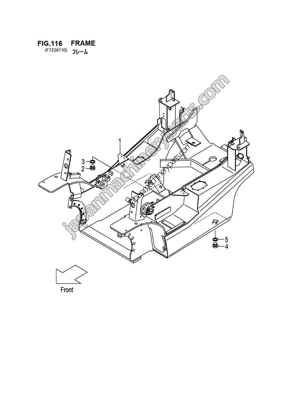 Parts for TCM FD20/FD25