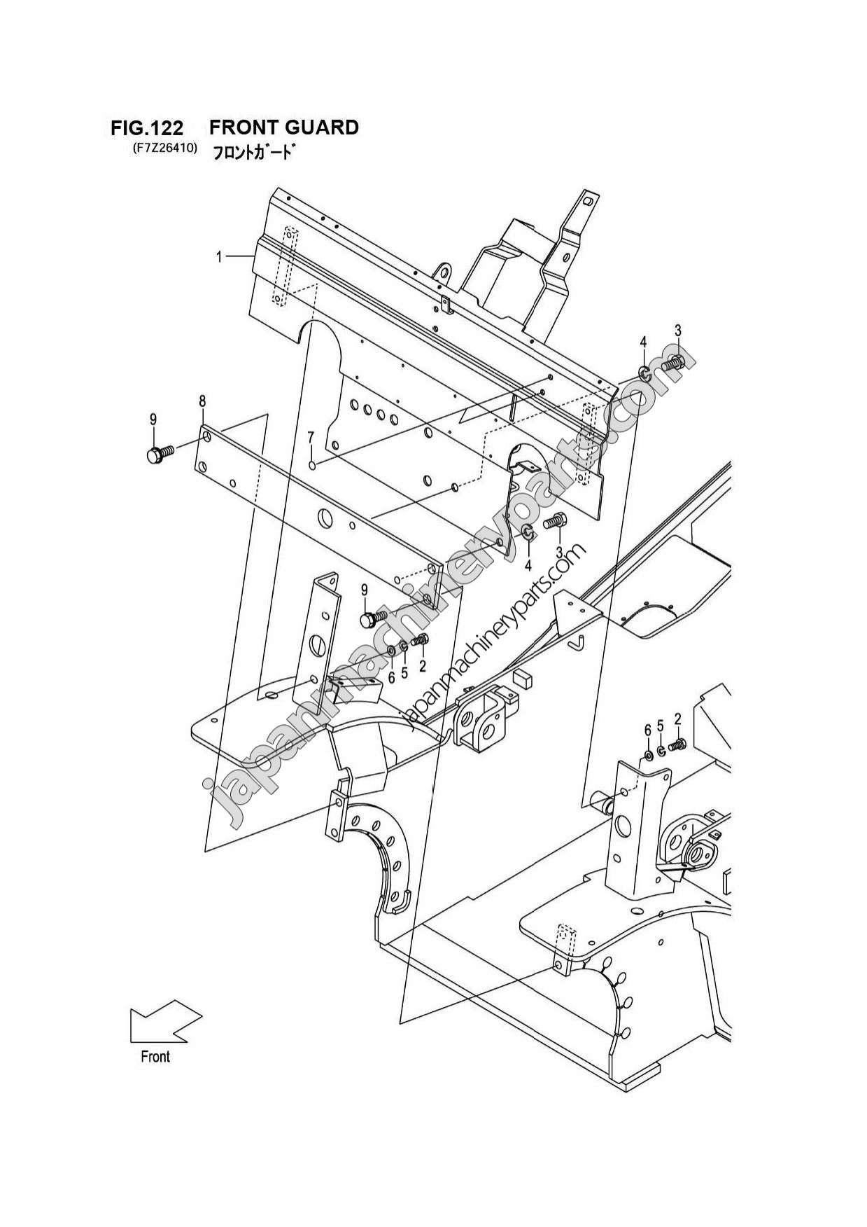Parts for TCM FD20/FD25