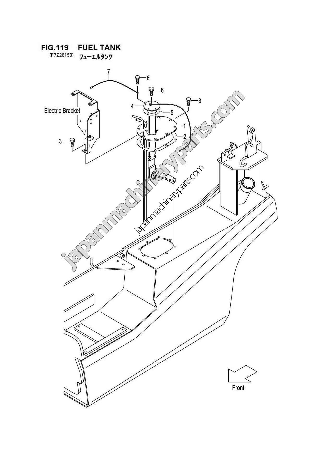 Parts for TCM FD20/FD25