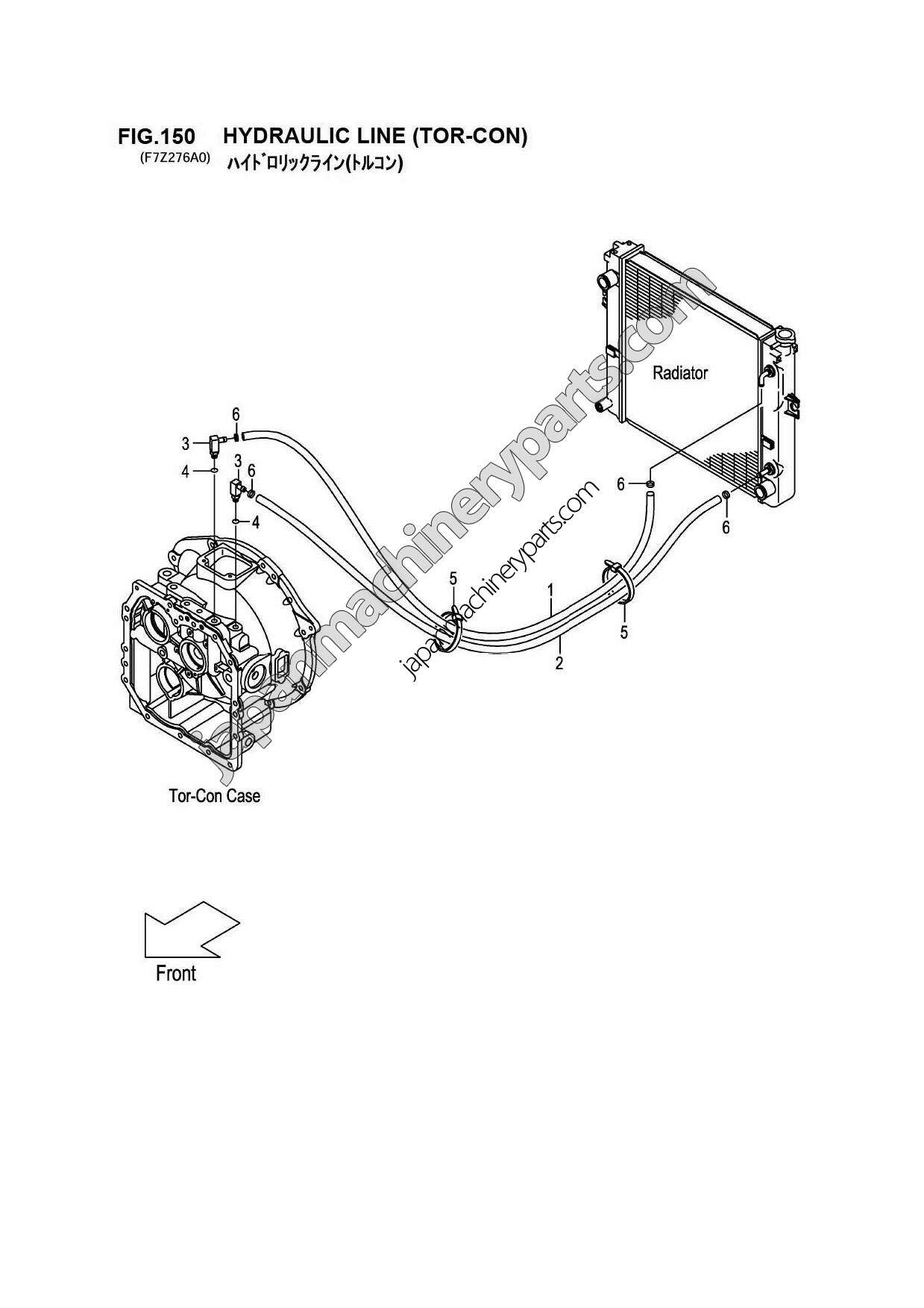 Parts for TCM FD20/FD25